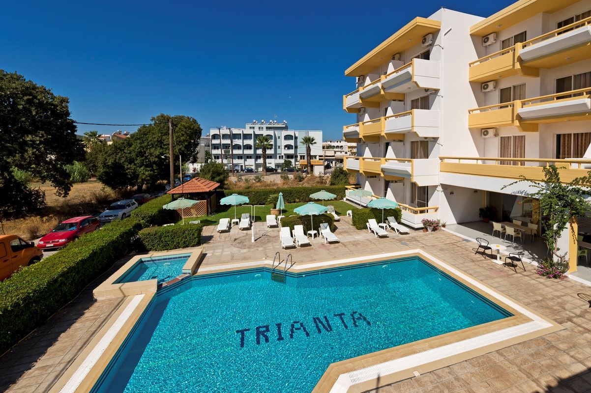 Rhodos Trianta Hotel • Dagjeuitpagina.nl